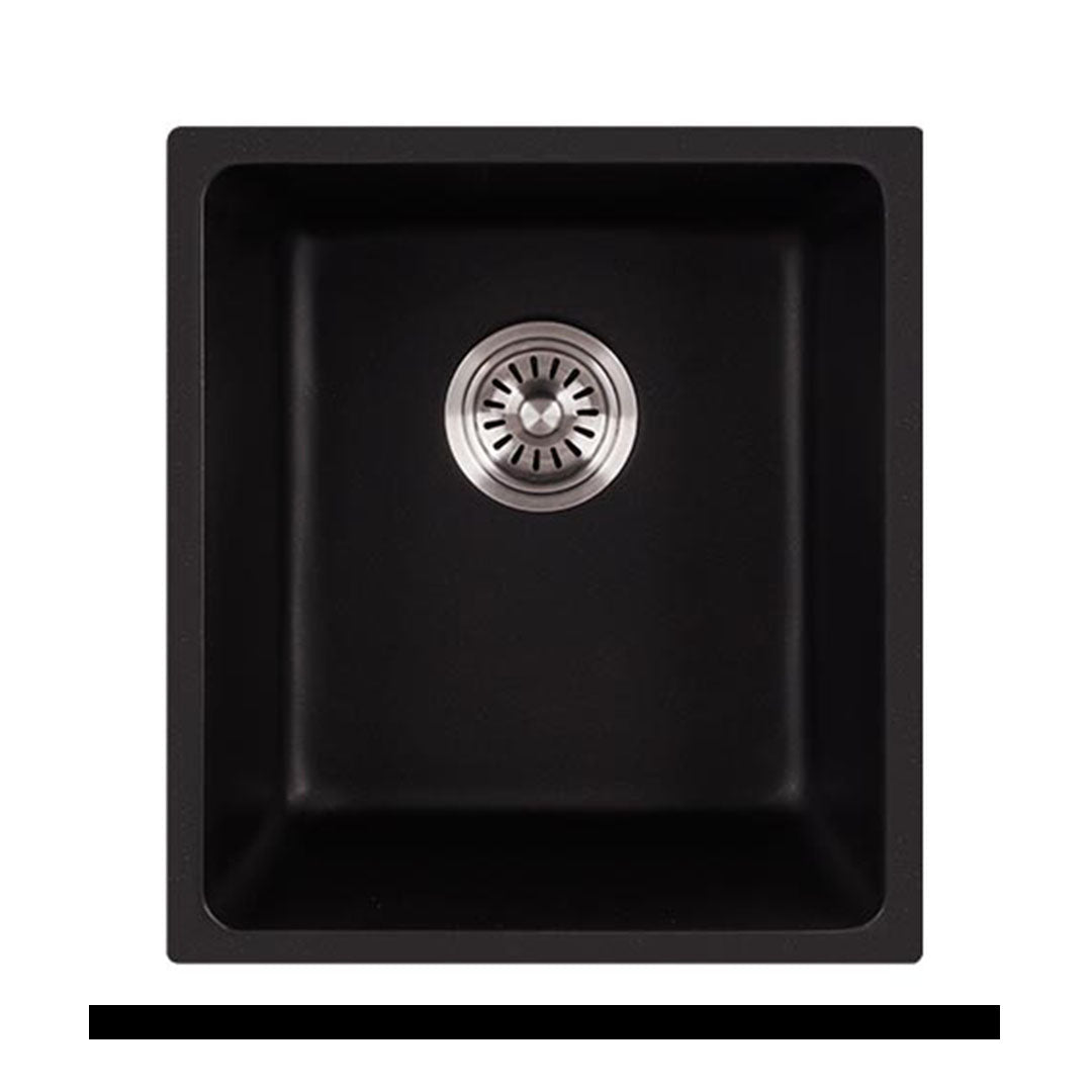 Cora Black Granite Sink 395mm – FIL Kitchen Bathroom