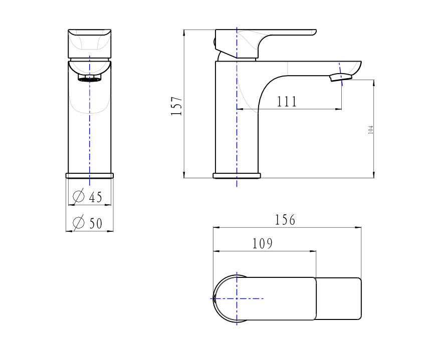 VOG Basin Mixer Tap Chrome and Colours – FIL Kitchen Bathroom