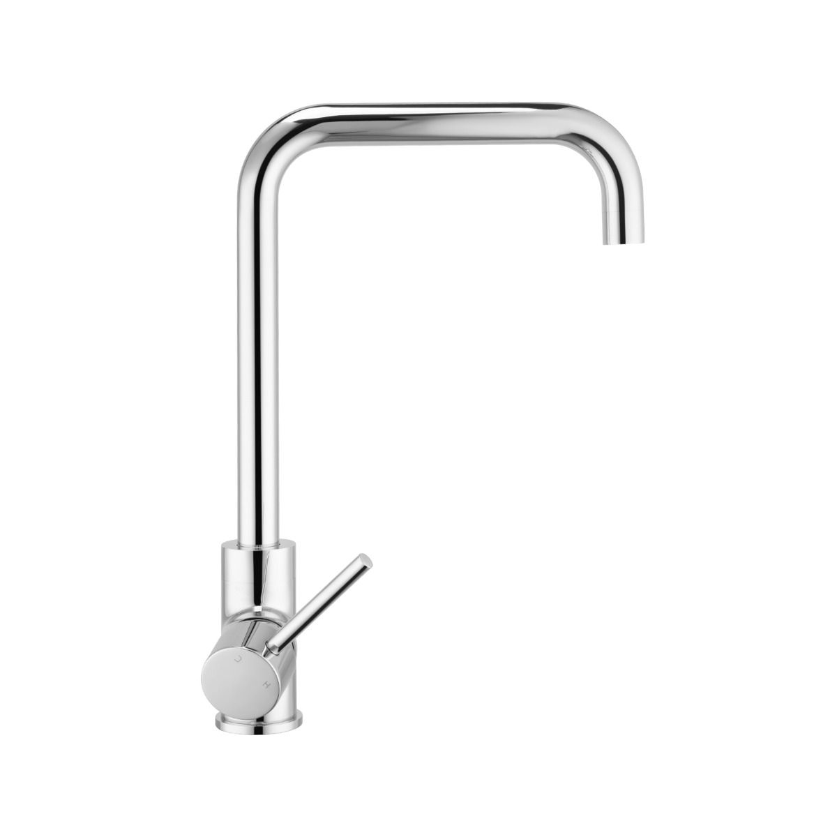 Electroplated Brass Chrome/Black Swivel Spout Kitchen Mixer Tap – FIL ...