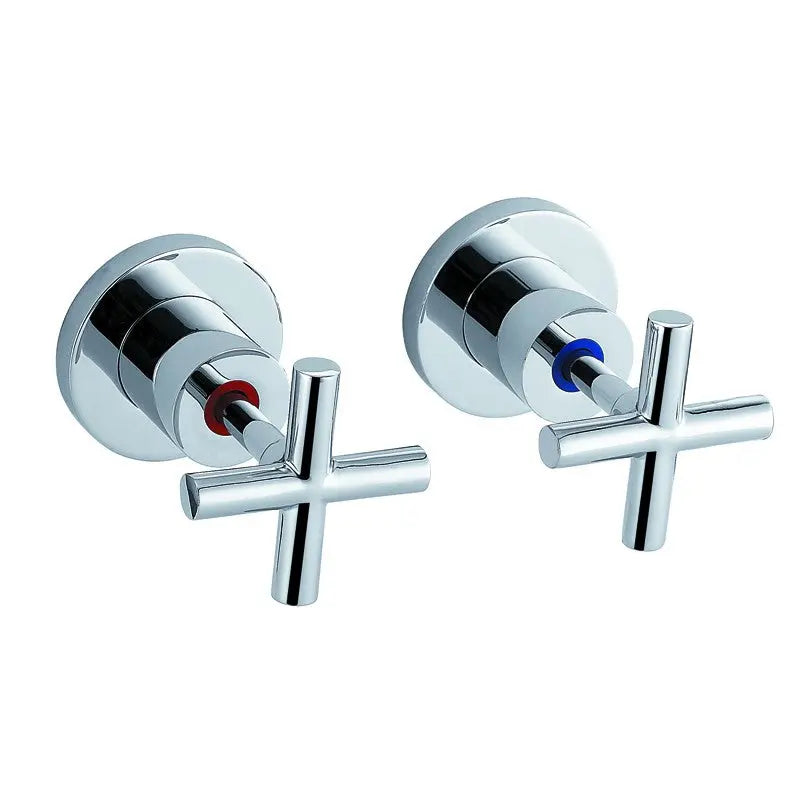 WALL TOP TAP SET ASSEMBLIES CHROME - FIL Kitchen Bathroom